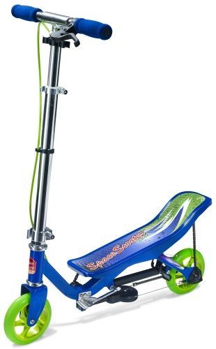 Space scooter junior blauw